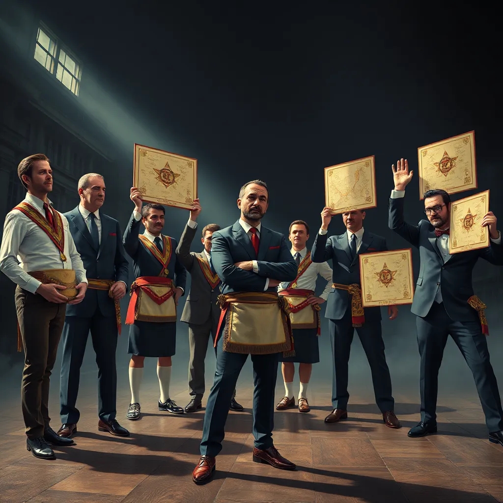 Unique RPG Concept: Freemasons vs. Conspiracy Theorists : MysteryLores