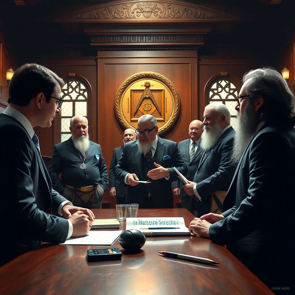 Advice Sought for Struggling Masonic Lodge's Future : MysteryLores