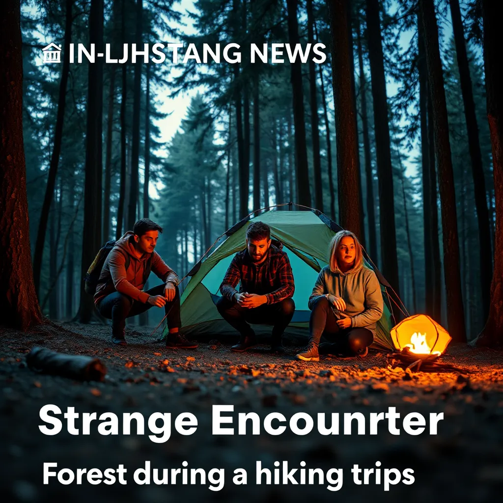 Strange Encounter in a Forest During a Hiking Trip : MysteryLores