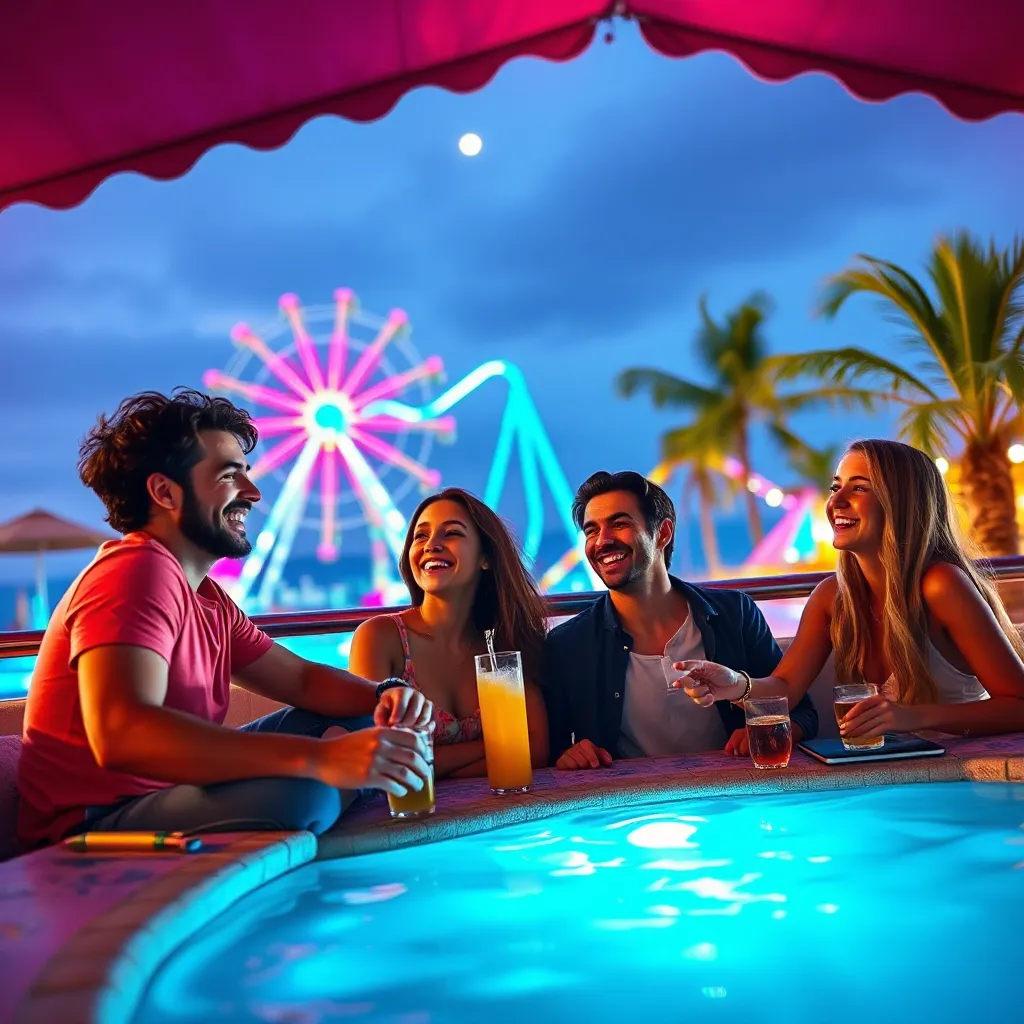 Hotel Stay with Friends Near Amusement Park : MysteryLores