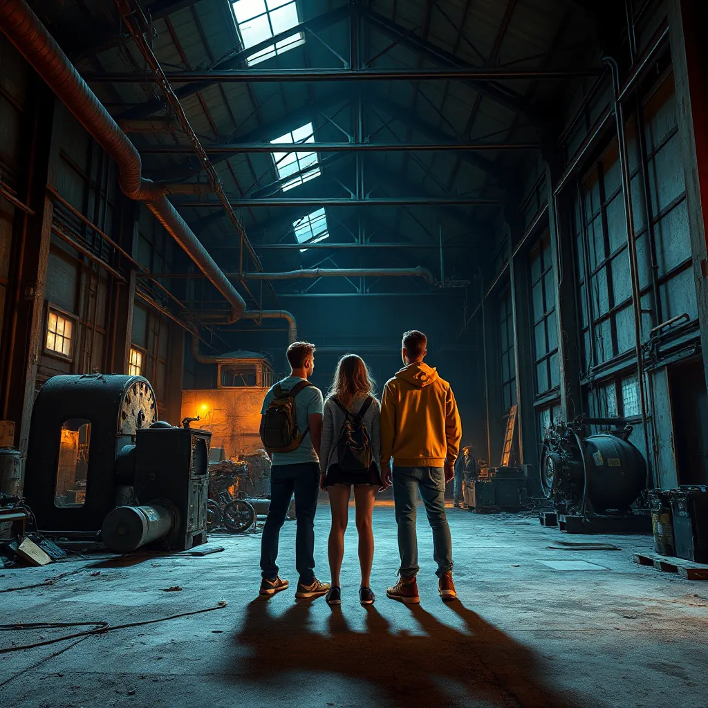 Exploring a Creepy Abandoned Factory: What Found Us? : MysteryLores