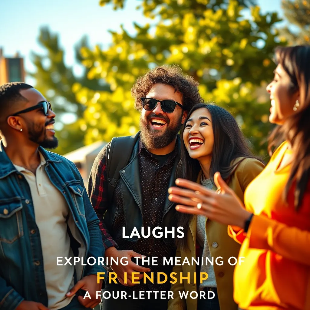Exploring the Meaning of Friendship: A Four-Letter Word : MysteryLores