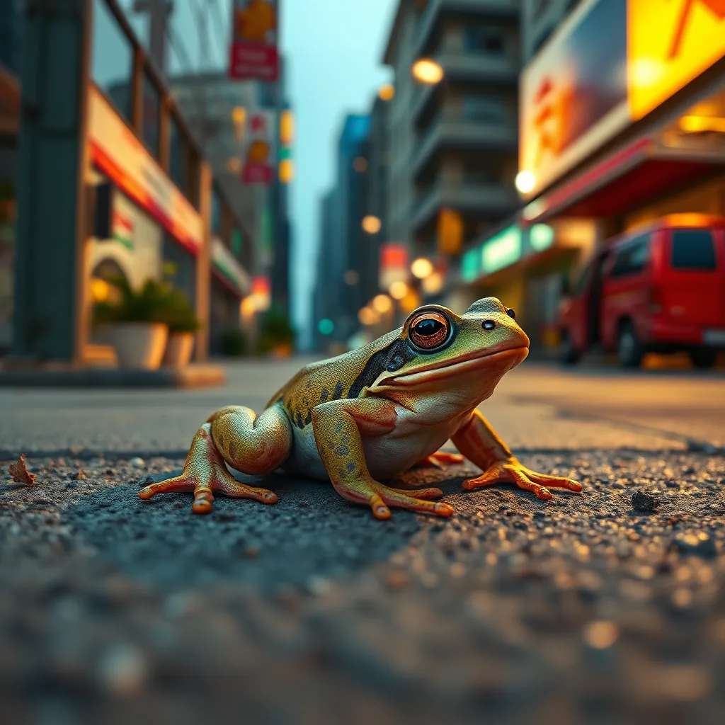 Urban Explorer Discovers Frog, Sparks Haunting Speculations : MysteryLores