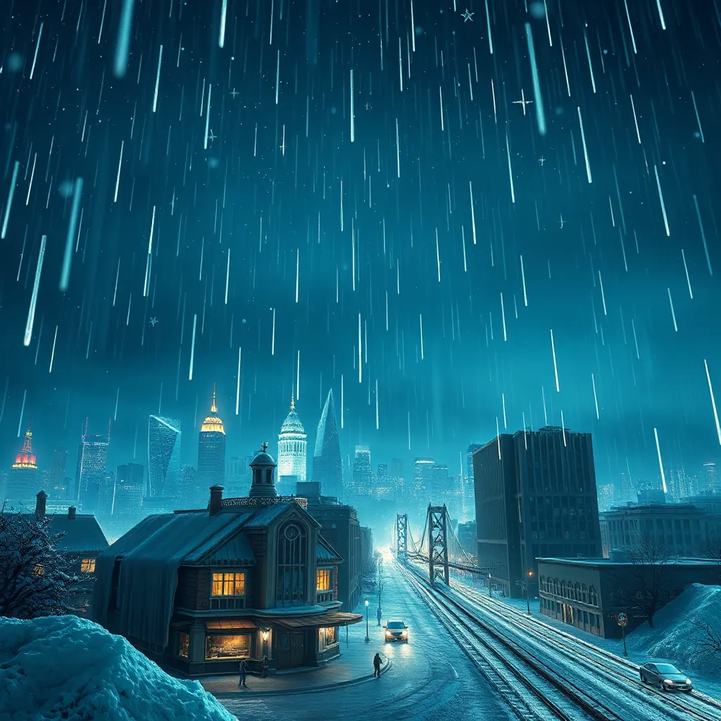 Chilling Nightmare: Falling Stars and Frozen San Francisco : MysteryLores