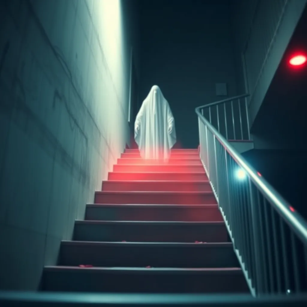 Is a Full Body Apparition Haunting the Stairs? : MysteryLores
