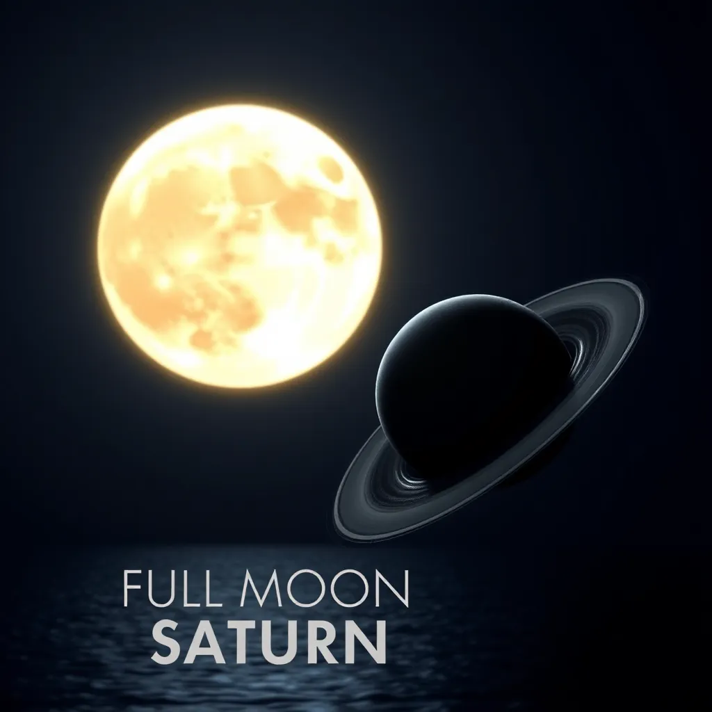 Full Moon Conjunct Saturn: Analyzing Family Energy : MysteryLores