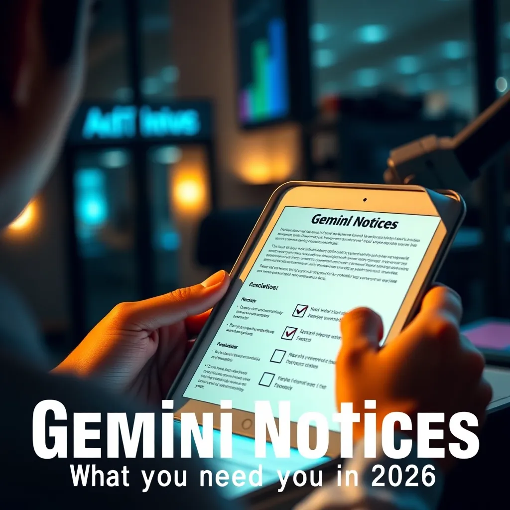 Gemini Notices: What You Need to Know in 2026 : MysteryLores