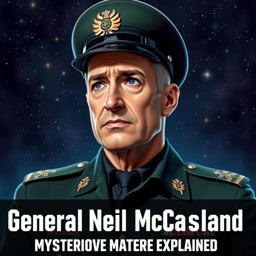 General Neil McCasland's Mysterious Disappearance Explained : MysteryLores
