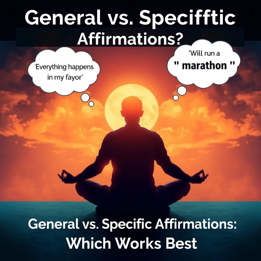 General vs. Specific Affirmations: Which Works Best? : MysteryLores