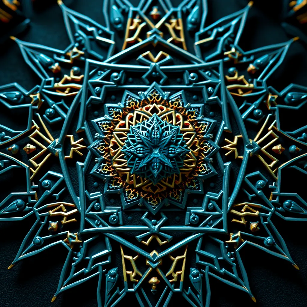 Creative Mandala Design: Symbolizing Roots with Geometry : MysteryLores