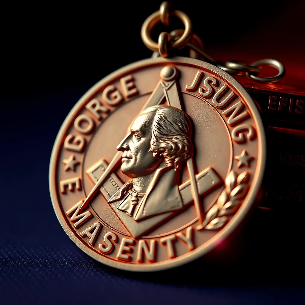 Exploring the George Washington Masonic Medal's Significance : MysteryLores