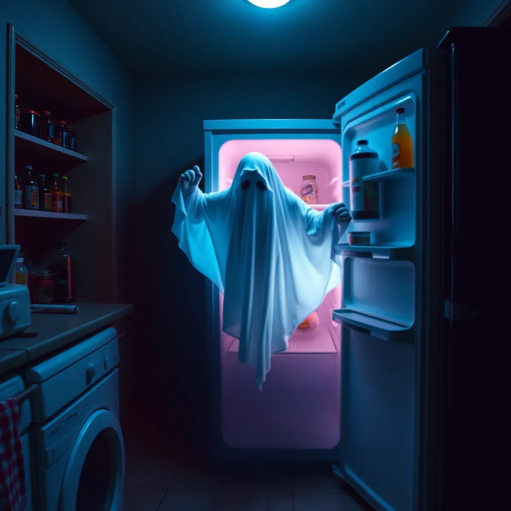 Ghost Spotted Opening Fridge: Shocking New Footage! : MysteryLores