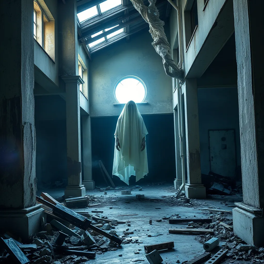 Ghost Captured on Camera in Abandoned Building! : MysteryLores