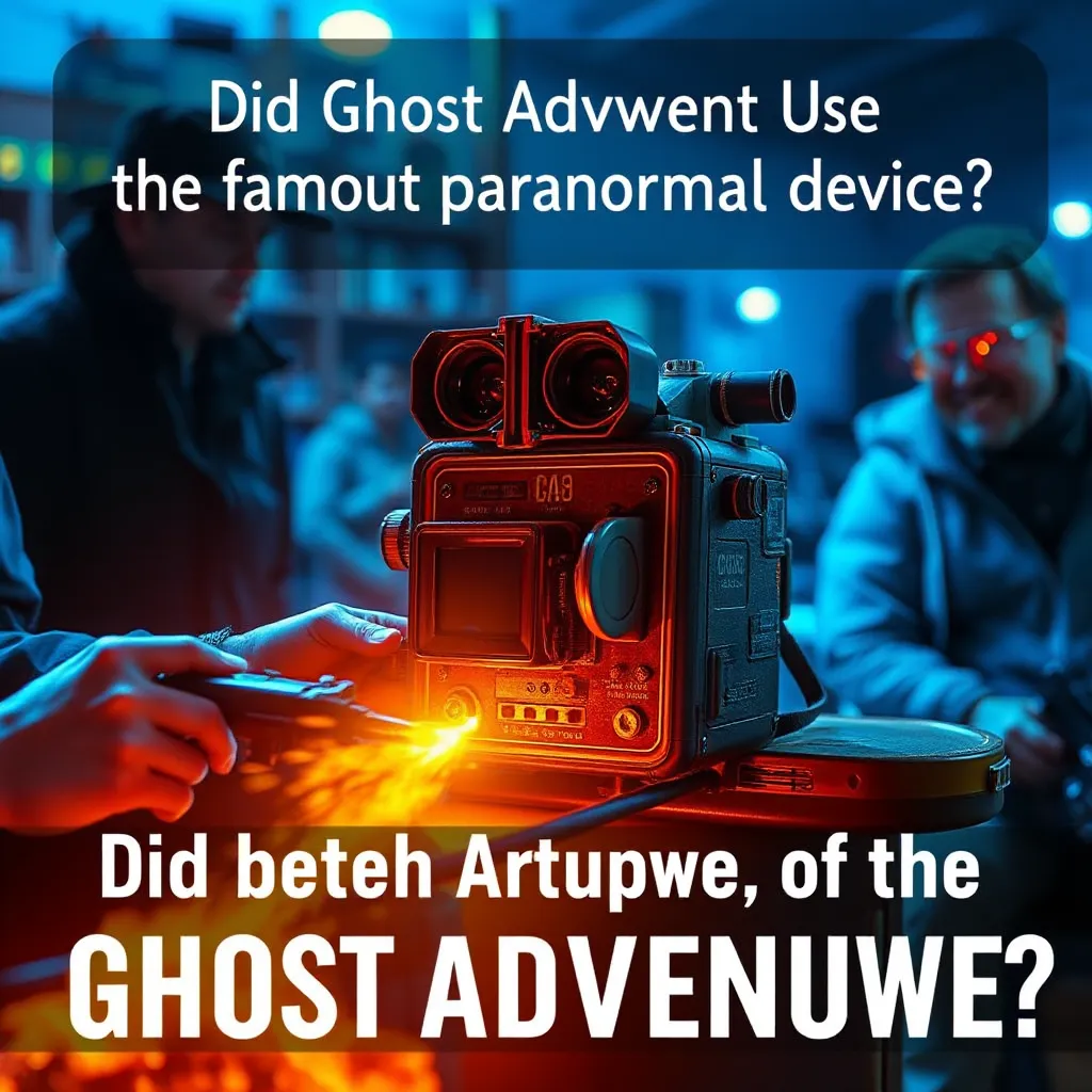 Did Ghost Adventures Use the Famous Paranormal Device? : MysteryLores