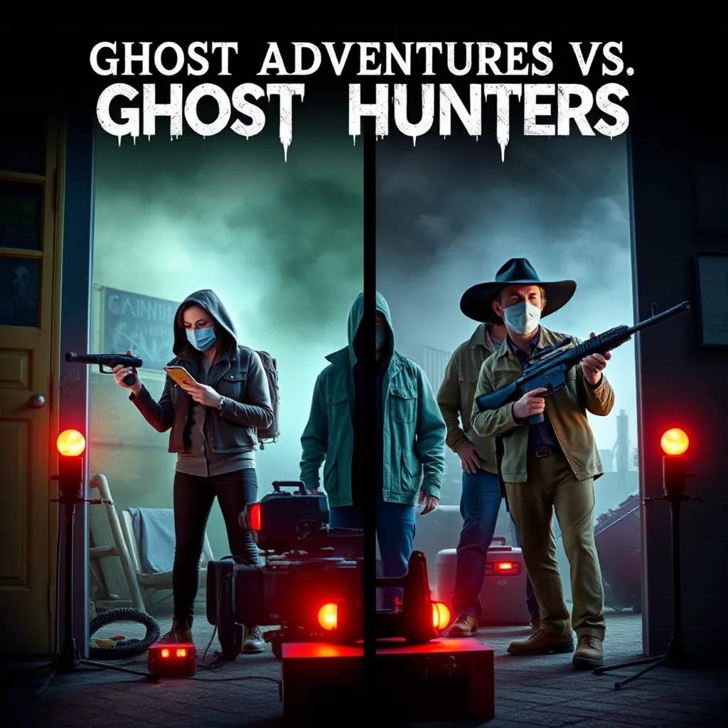 Ghost Adventures vs. Ghost Hunters: A Battle of Evidence : MysteryLores