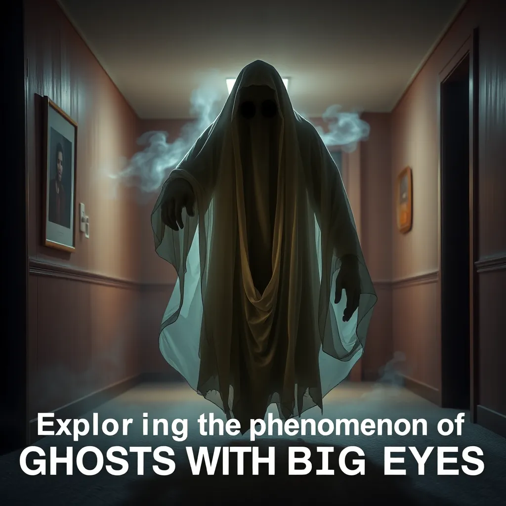 Exploring the Phenomenon of Ghosts with Big Black Eyes : MysteryLores