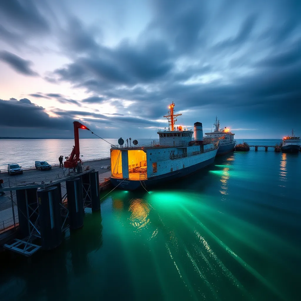 Massive 100-Foot Ghost Ship Arrives at Mukilteo Terminal : MysteryLores