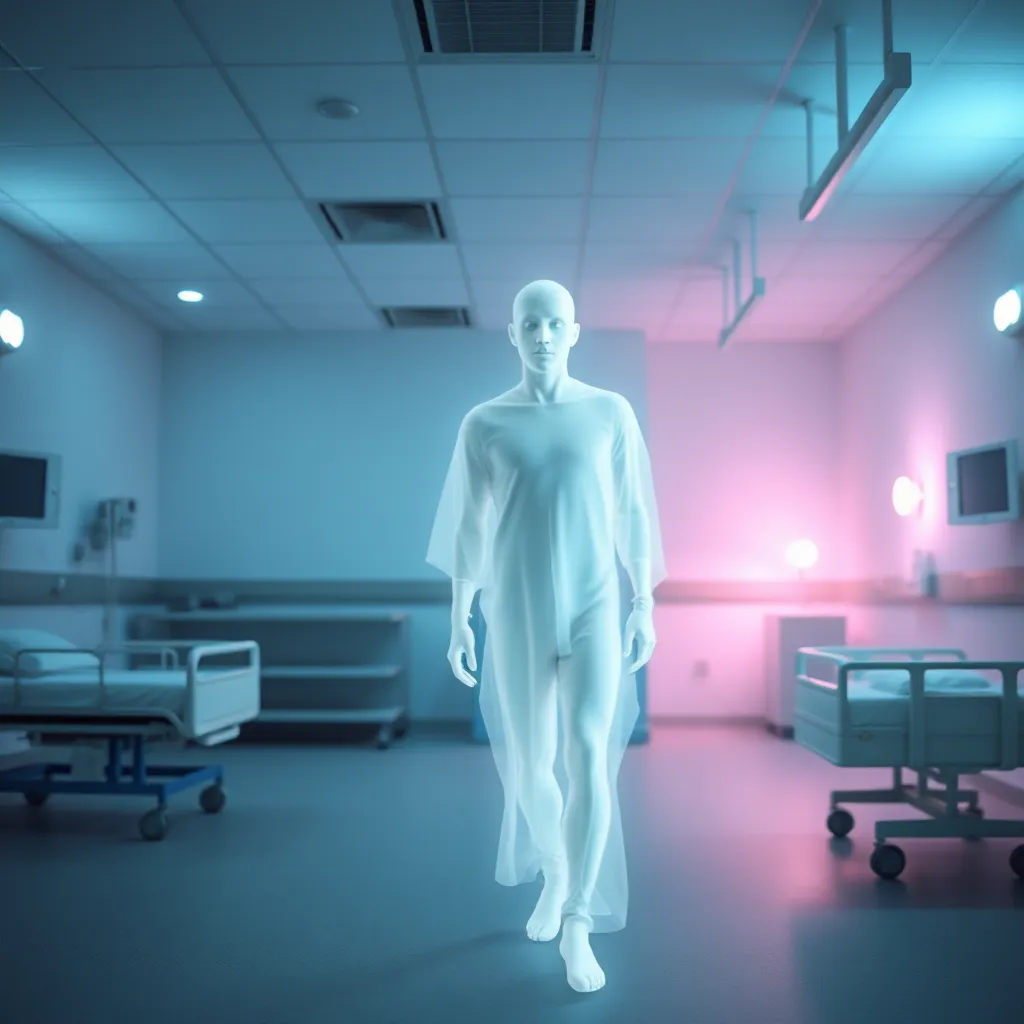 Ghostly Figure Spotted in Hospital Photos? : MysteryLores