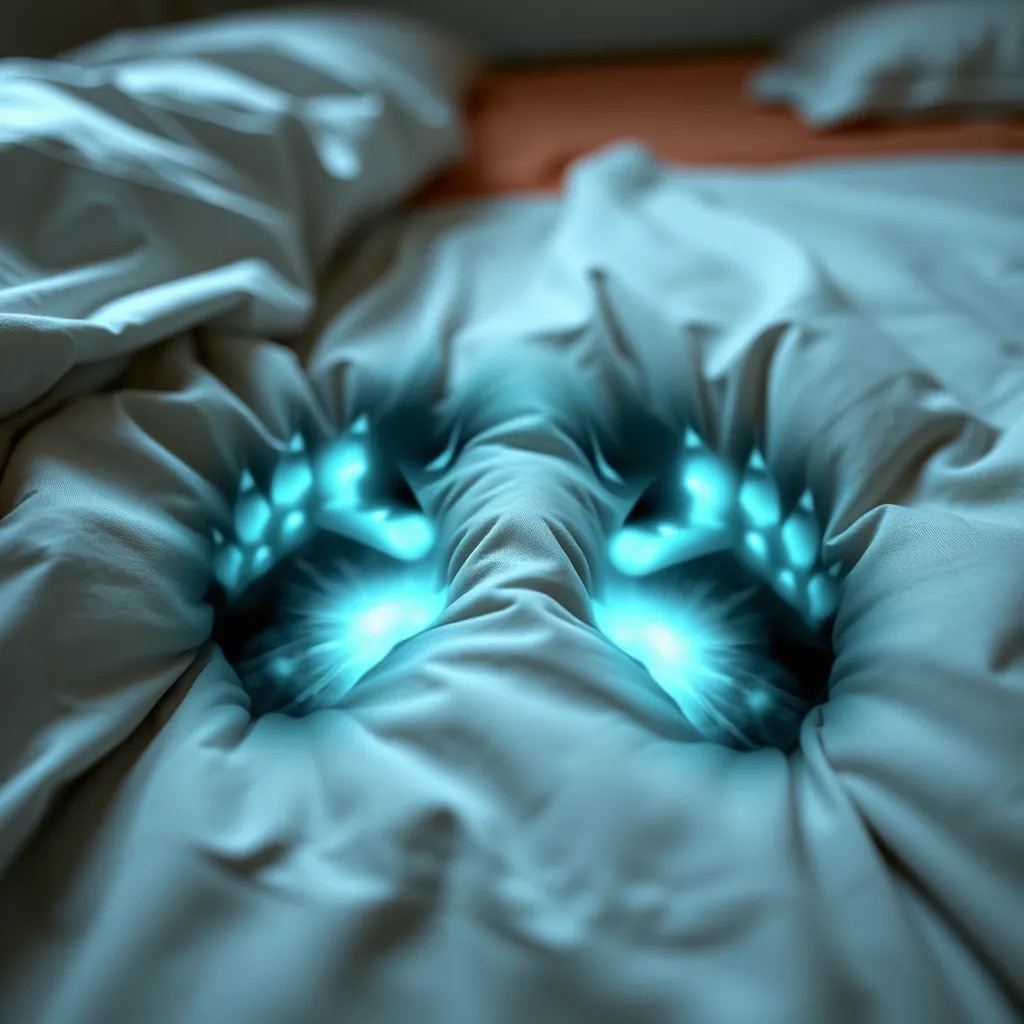 Feeling Ghostly Cat Paws: A Haunting Experience : MysteryLores