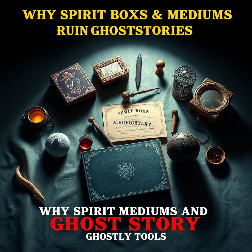 Why Spirit Boxes and Mediums Ruin Ghost Stories : MysteryLores
