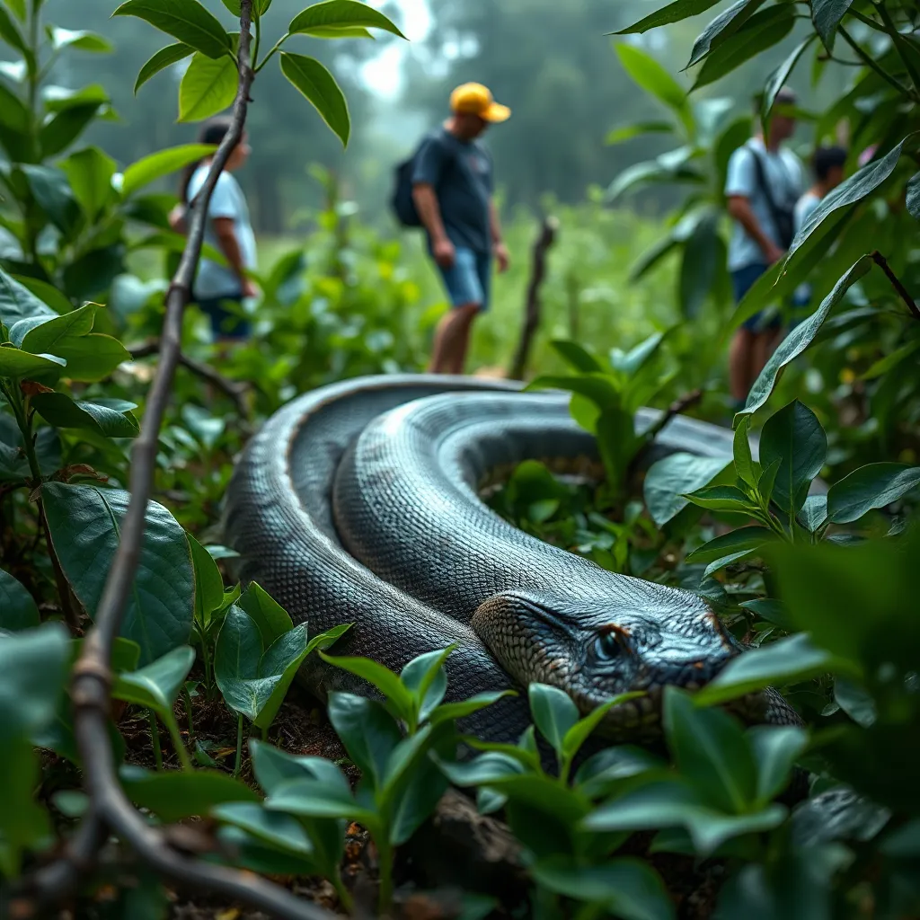 New Giant Anaconda Spotted in Brazil Sparks Excitement : MysteryLores