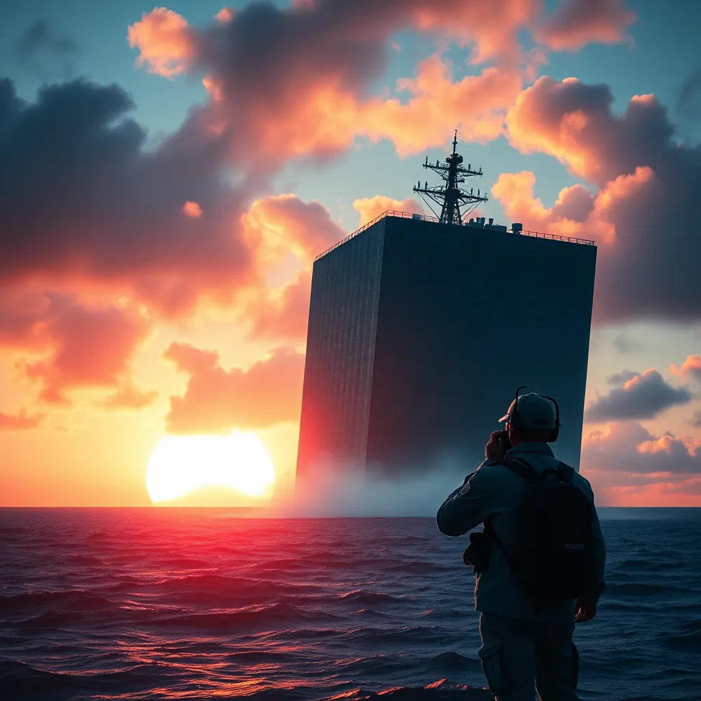 U.S. Navy Photographer Claims Sightings of Giant Square Object ...