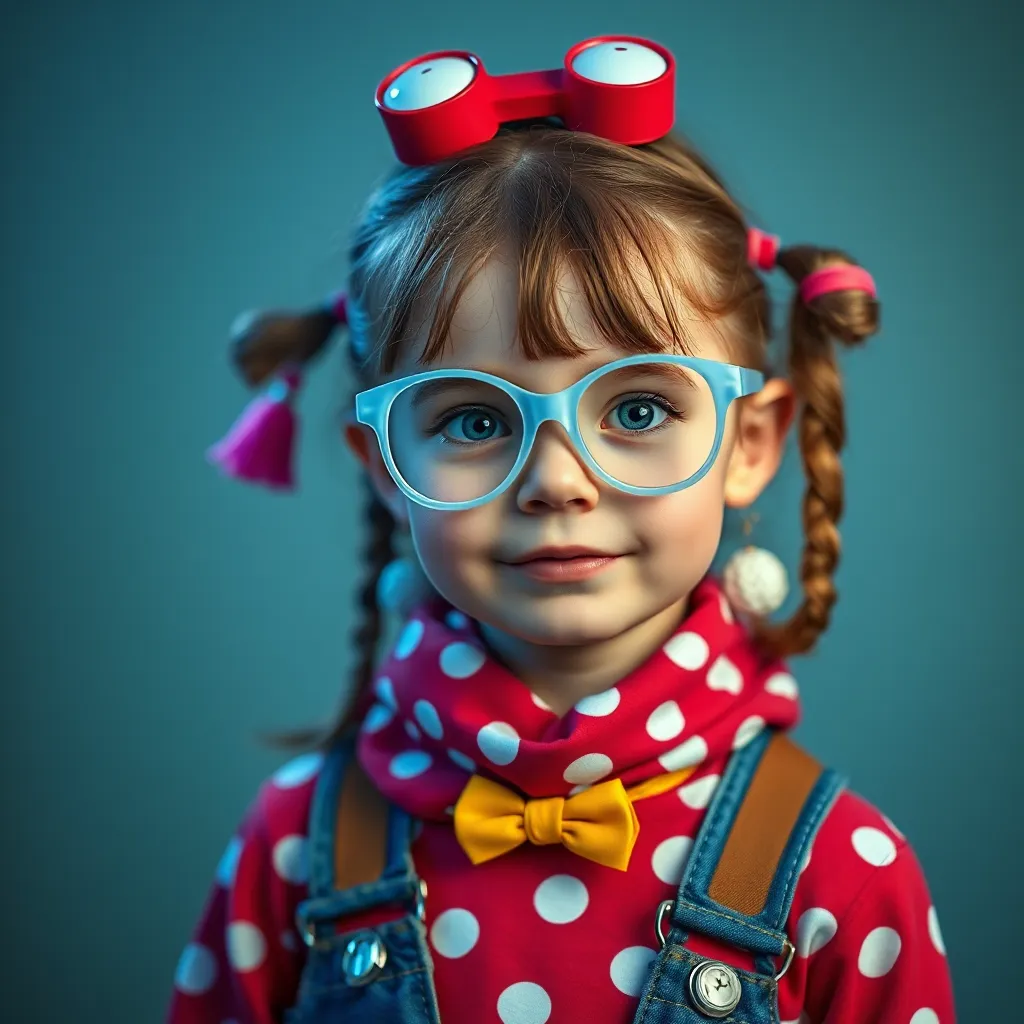 Creative Costume: My Daughter Transforms into Mr. Ballen : MysteryLores