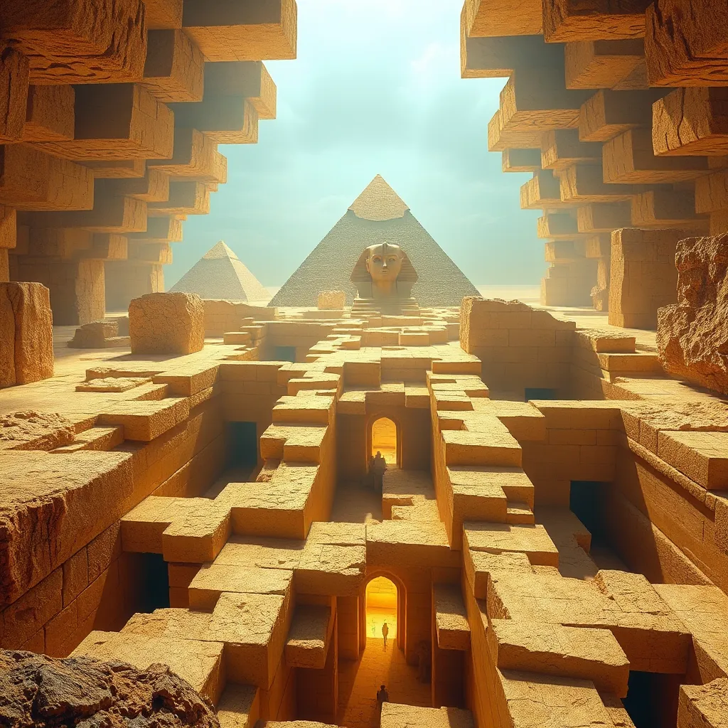 Uncovering Interconnected Structures Below the Pyramids : MysteryLores