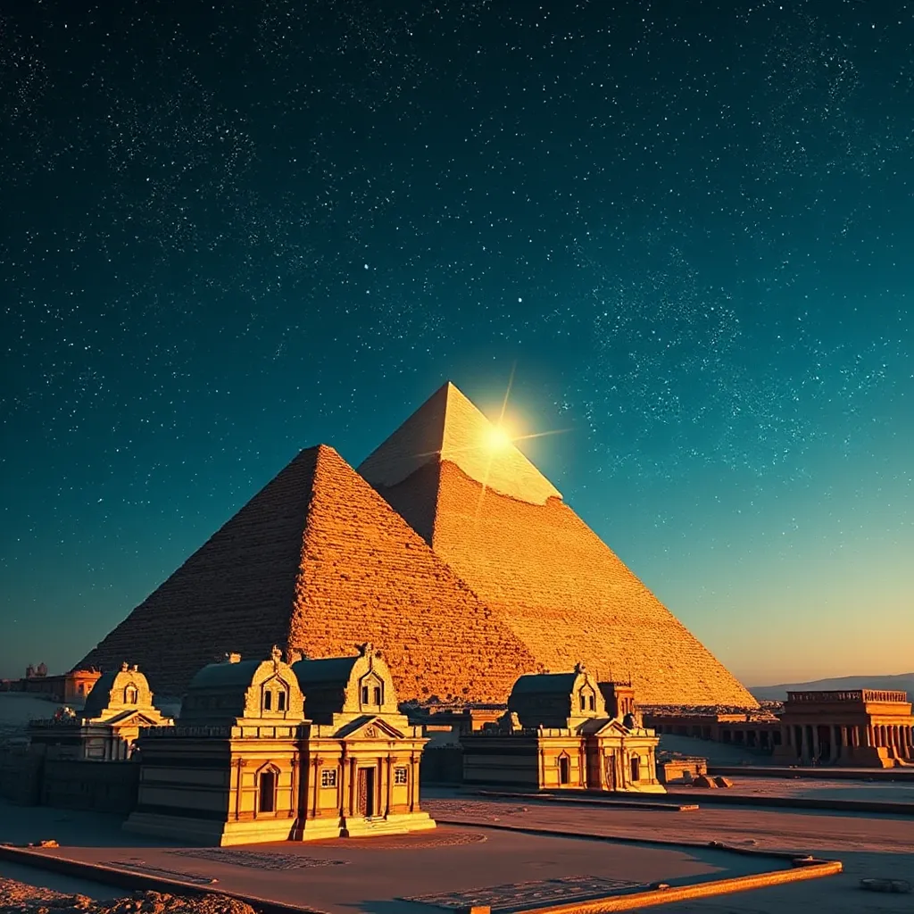 Giza Pyramids and Their Alignment with Orion's Belt : MysteryLores