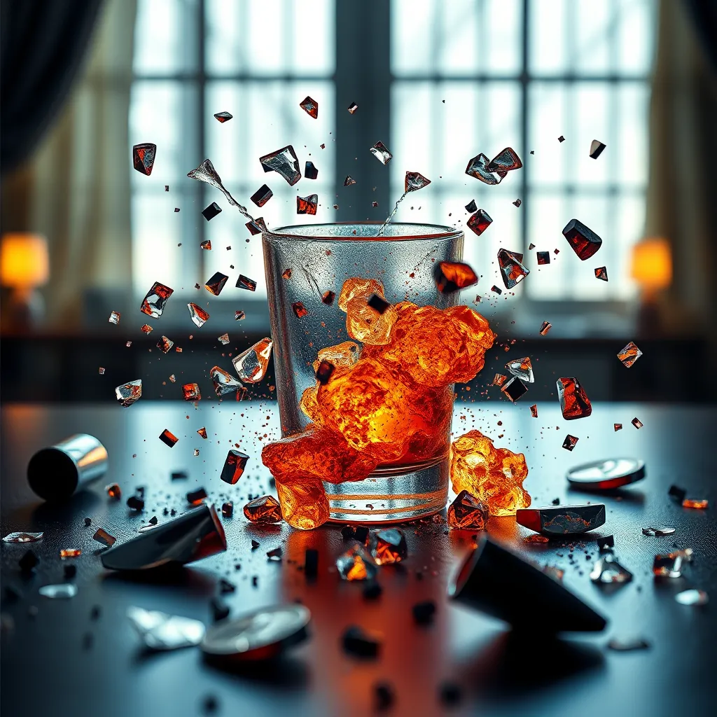 Glass Cup Explosion Sparks Speculation on Black Magic : MysteryLores