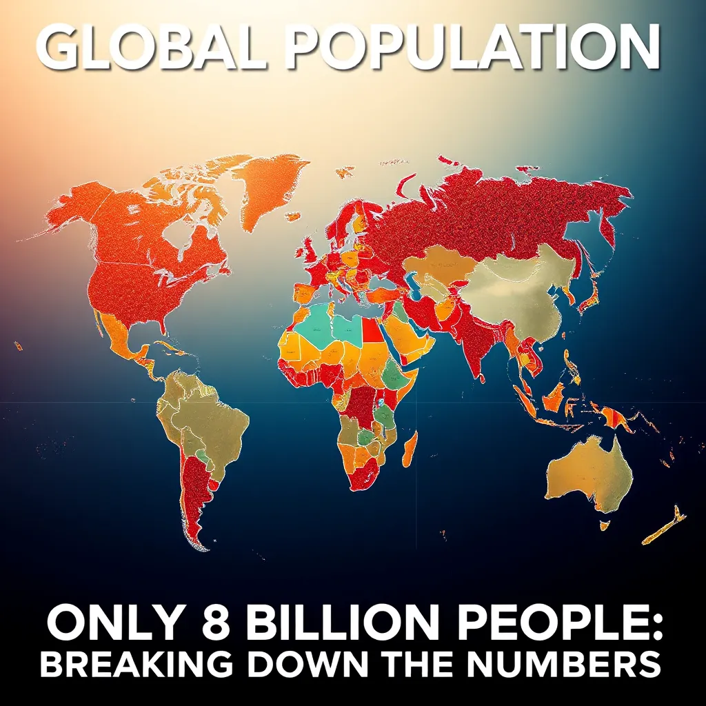 Global Population: Only 8 Billion People? Breaking Down the Numbers ...