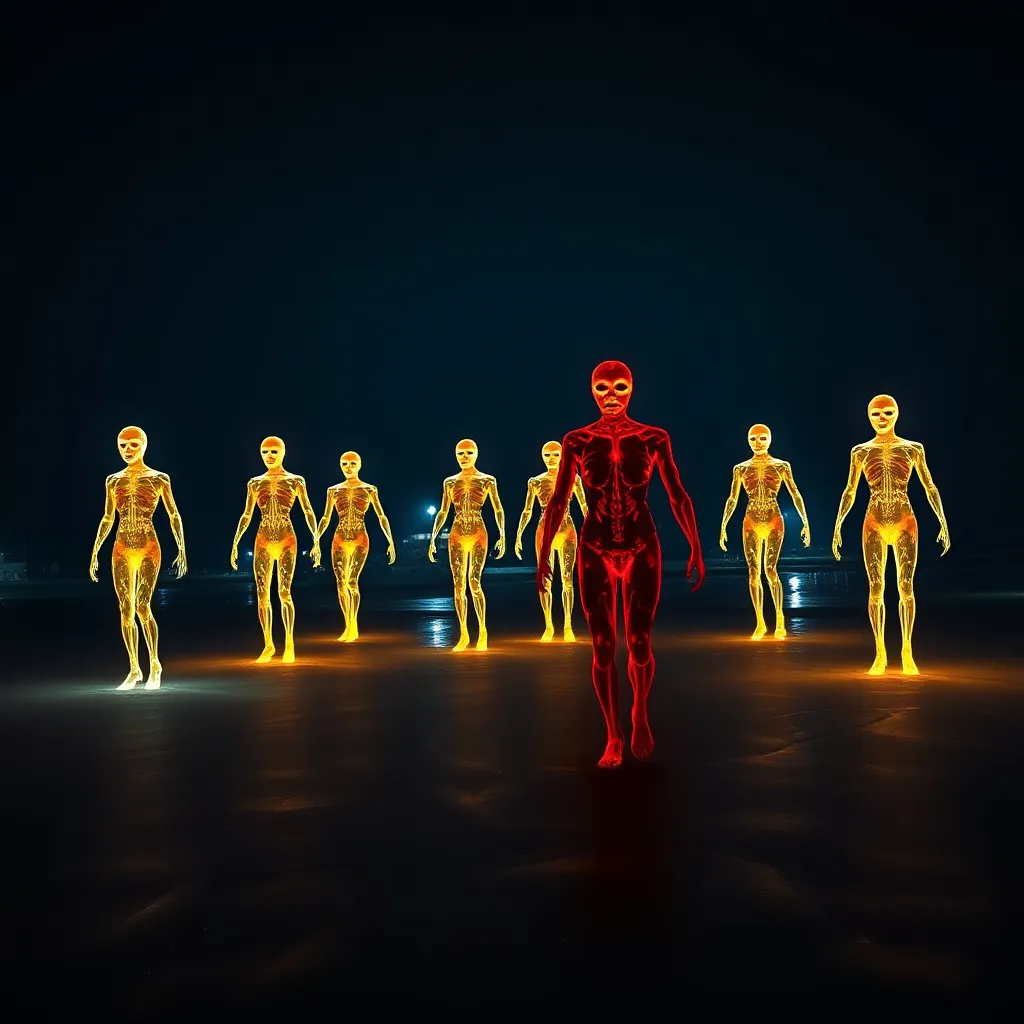 Photographer Captures Glowing Humanoid Figures in Tamaulipas : MysteryLores