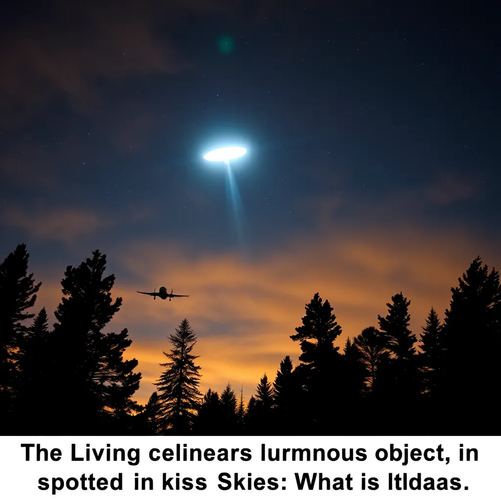 Luminous Object Spotted in Idaho Skies: What Is It? : MysteryLores
