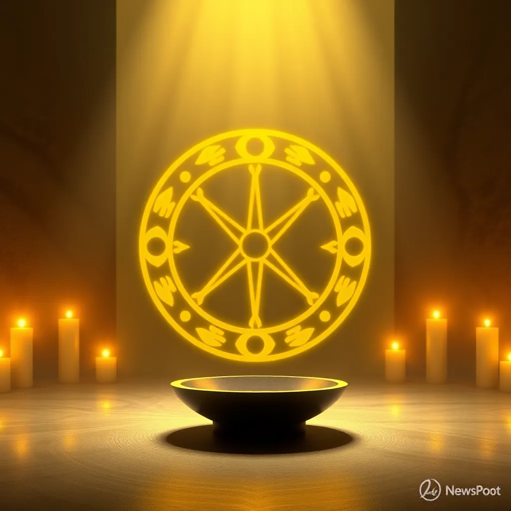 What Does This Glowing Yellow Rune Symbol Mean? : MysteryLores