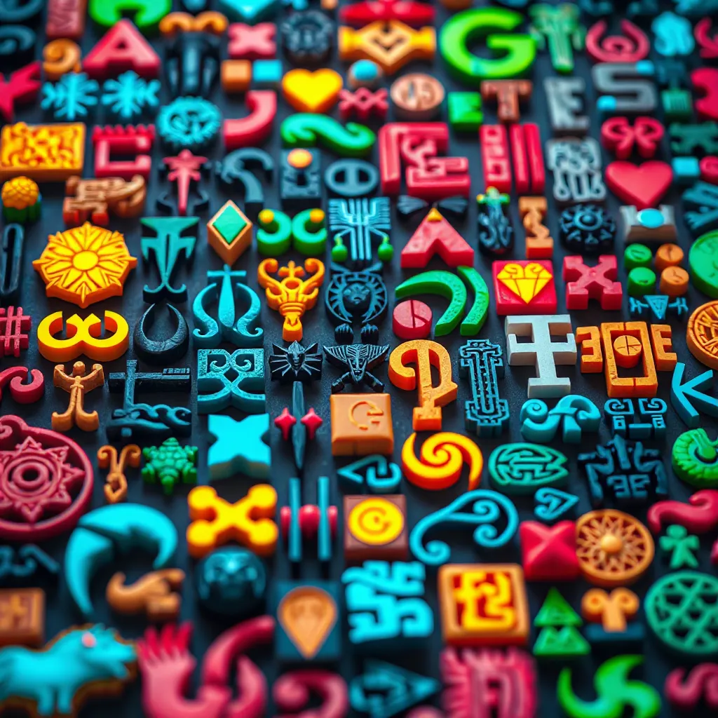 Exploring a Unique Glyph Generator: 20,000 Designs Created : MysteryLores