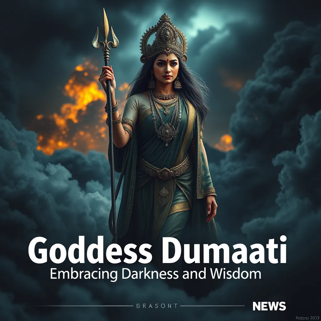 Goddess Dhumavati: Embracing Darkness and Wisdom : MysteryLores