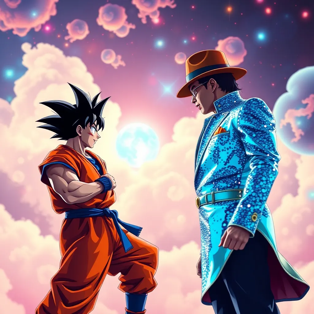 Goku vs Michael Jackson: A Wild Anime Dream : MysteryLores
