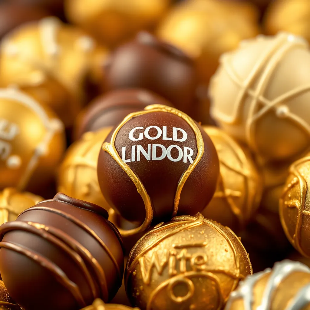 Gold Lindor Chocolate Truffles: From Bold to Sweet : MysteryLores