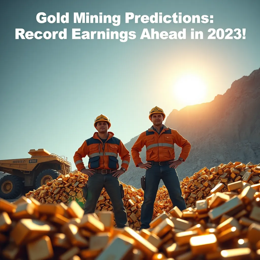 Gold Mining Predictions: Record Earnings Ahead in 2023! : MysteryLores