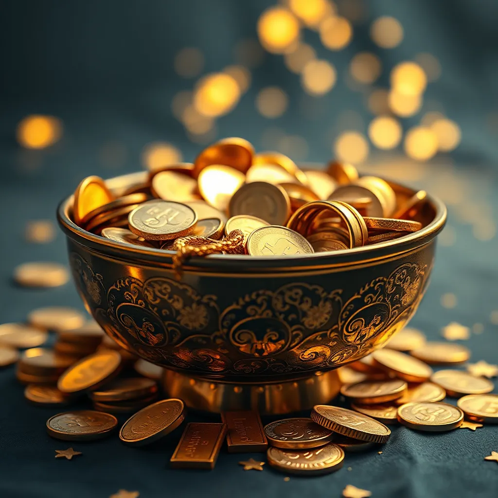 Can You Add Real Gold to Your Money Bowl? : MysteryLores
