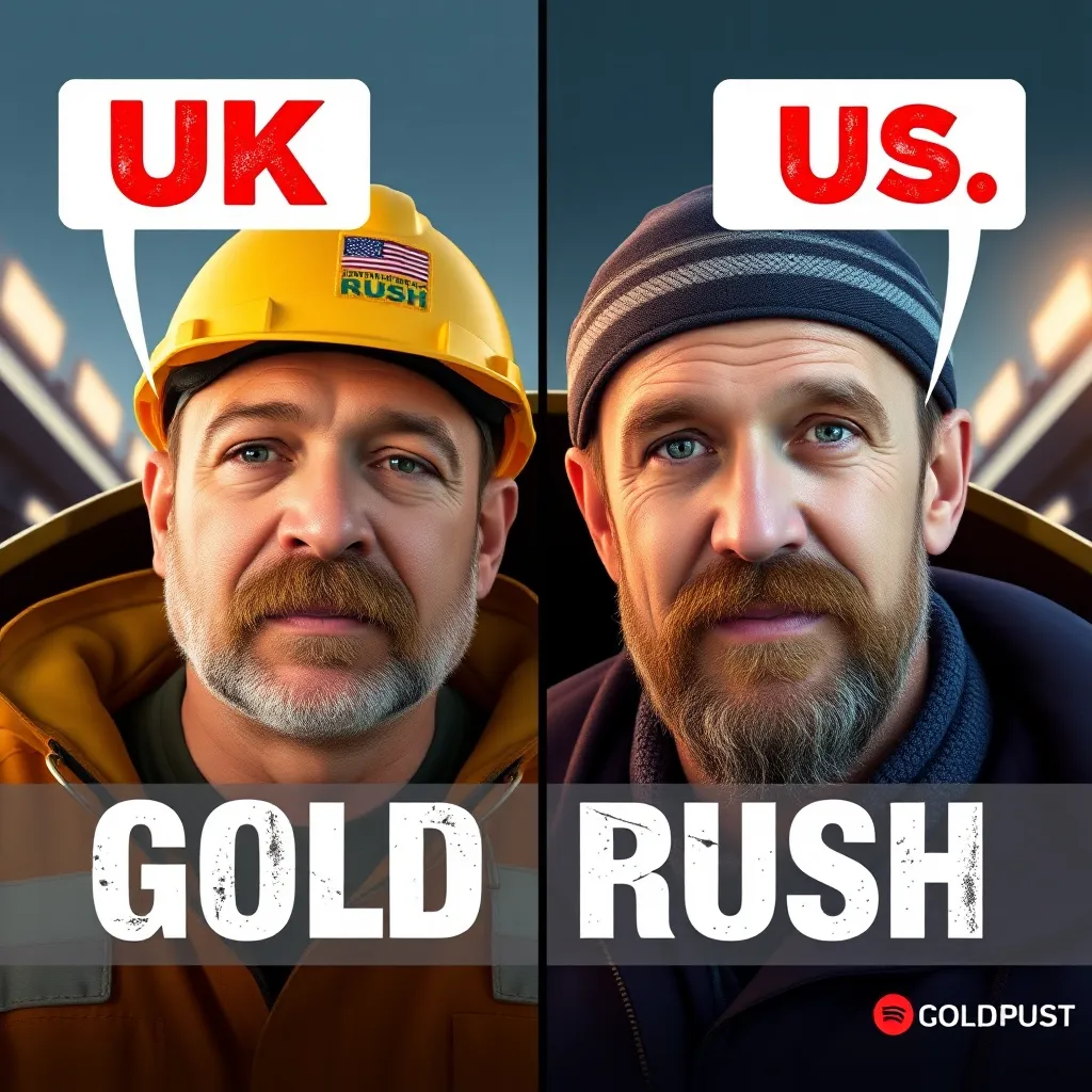 Comparing Gold Rush Narrators: UK vs US Versions : MysteryLores