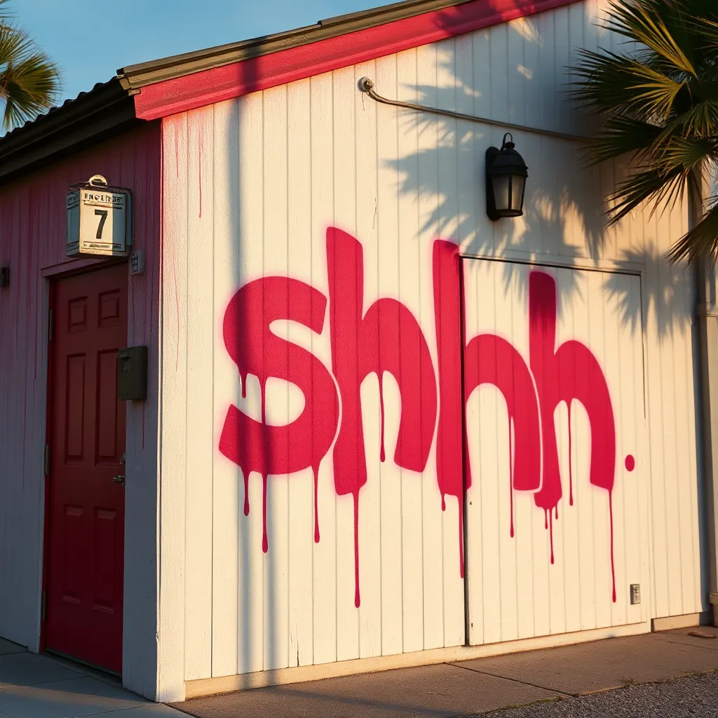 Why Is ‘Shhh’ Painted on a Building in Seaside, Florida? : MysteryLores