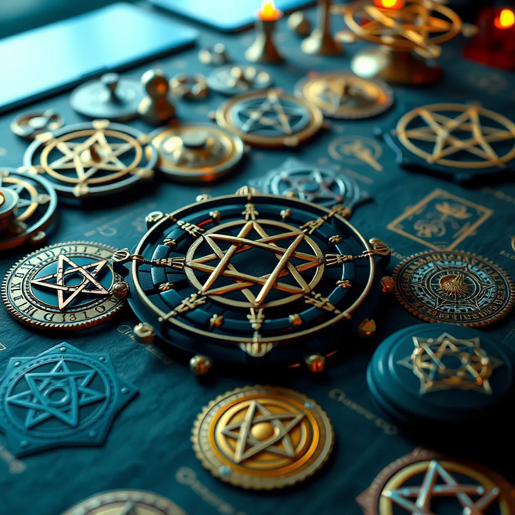 Exploring the Authentic Grand Pentacle of Solomon Variations : MysteryLores