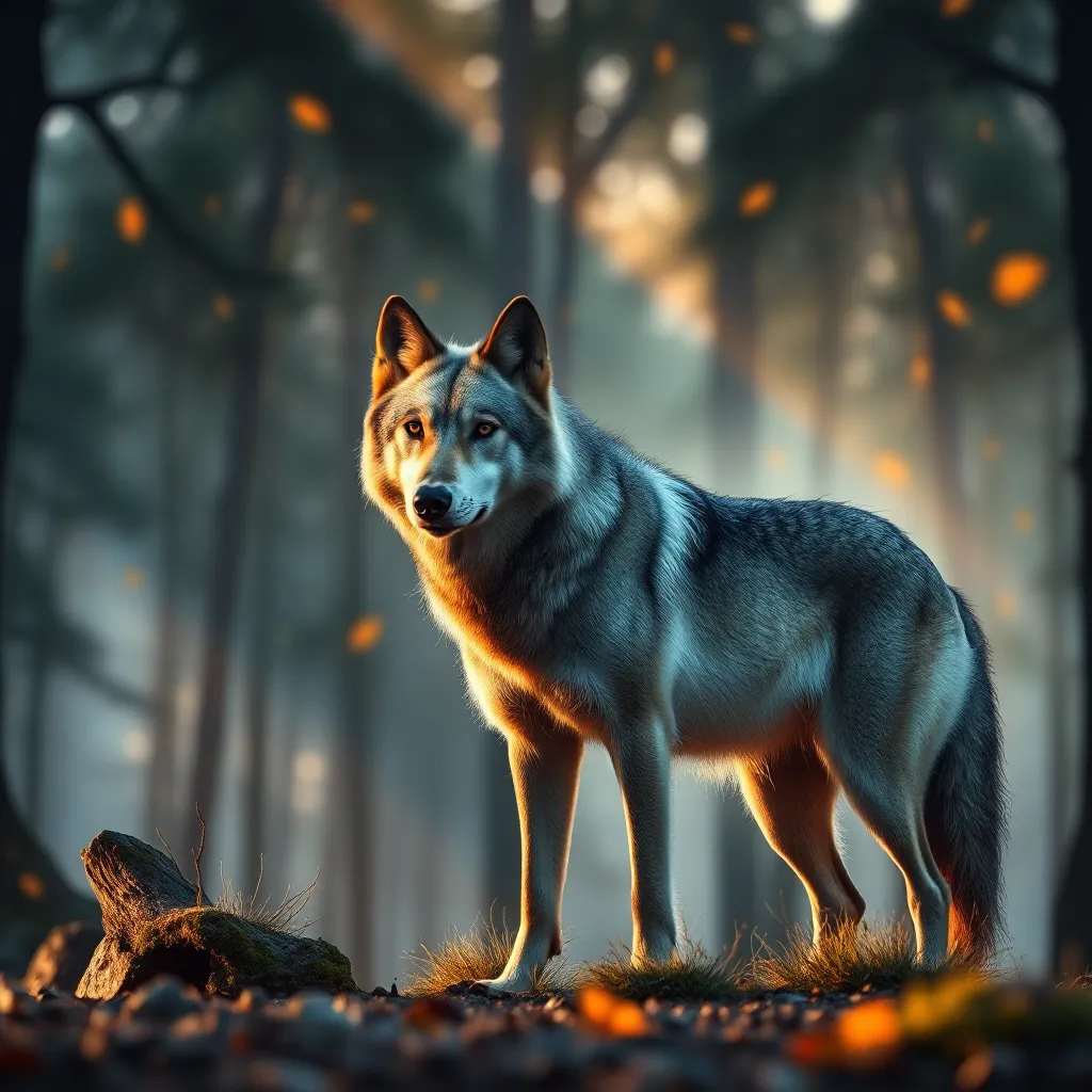 Recurring Gray Wolf Presence in Dreams Explained : MysteryLores