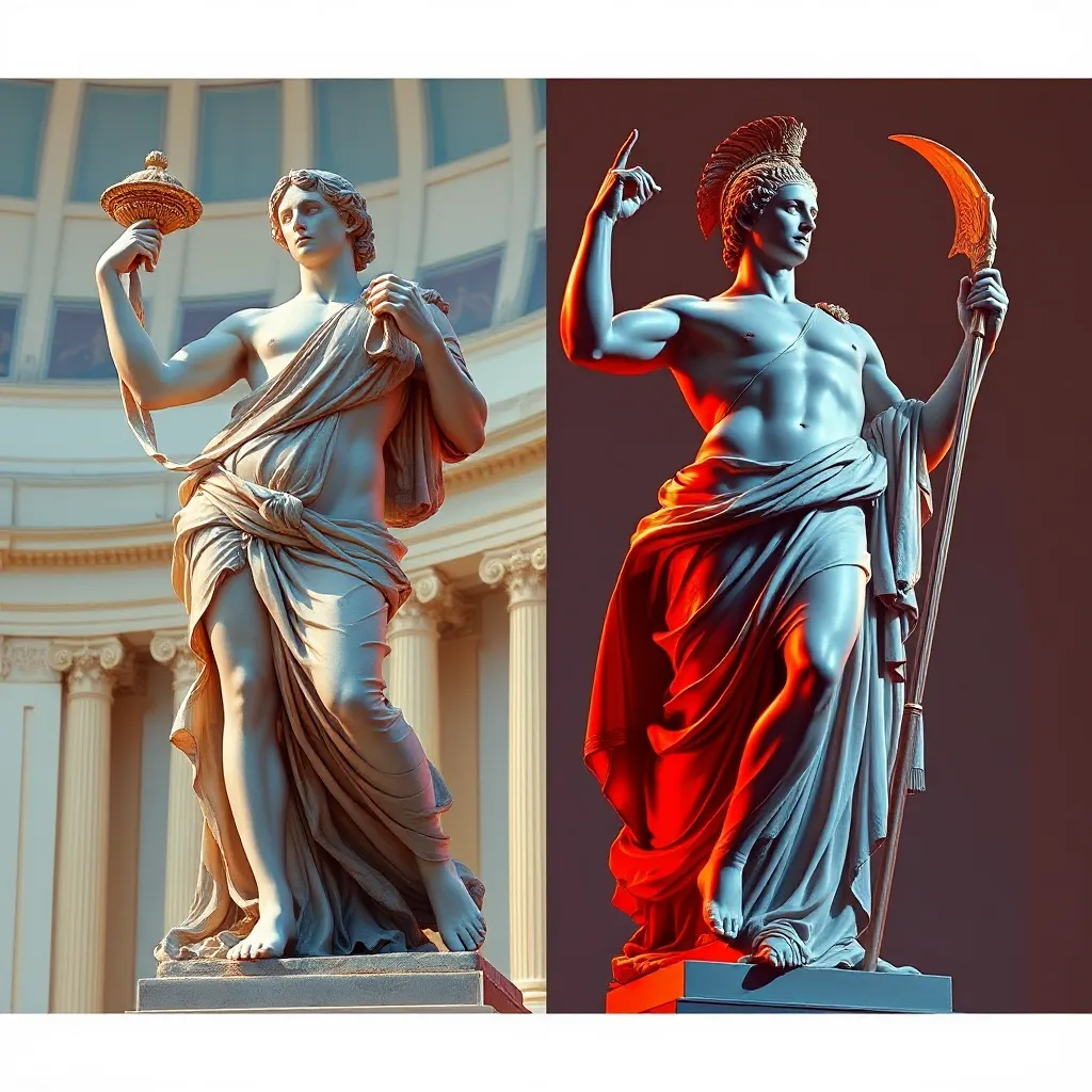 Greek vs. Roman Names: A Clash in Art Titles : MysteryLores