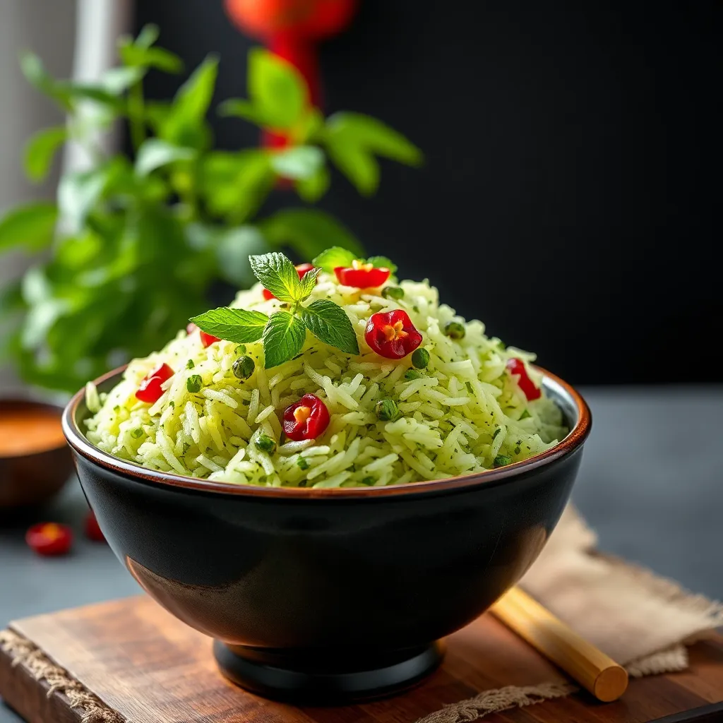 How to Perfect Your Green Lucky Rice Recipe : MysteryLores