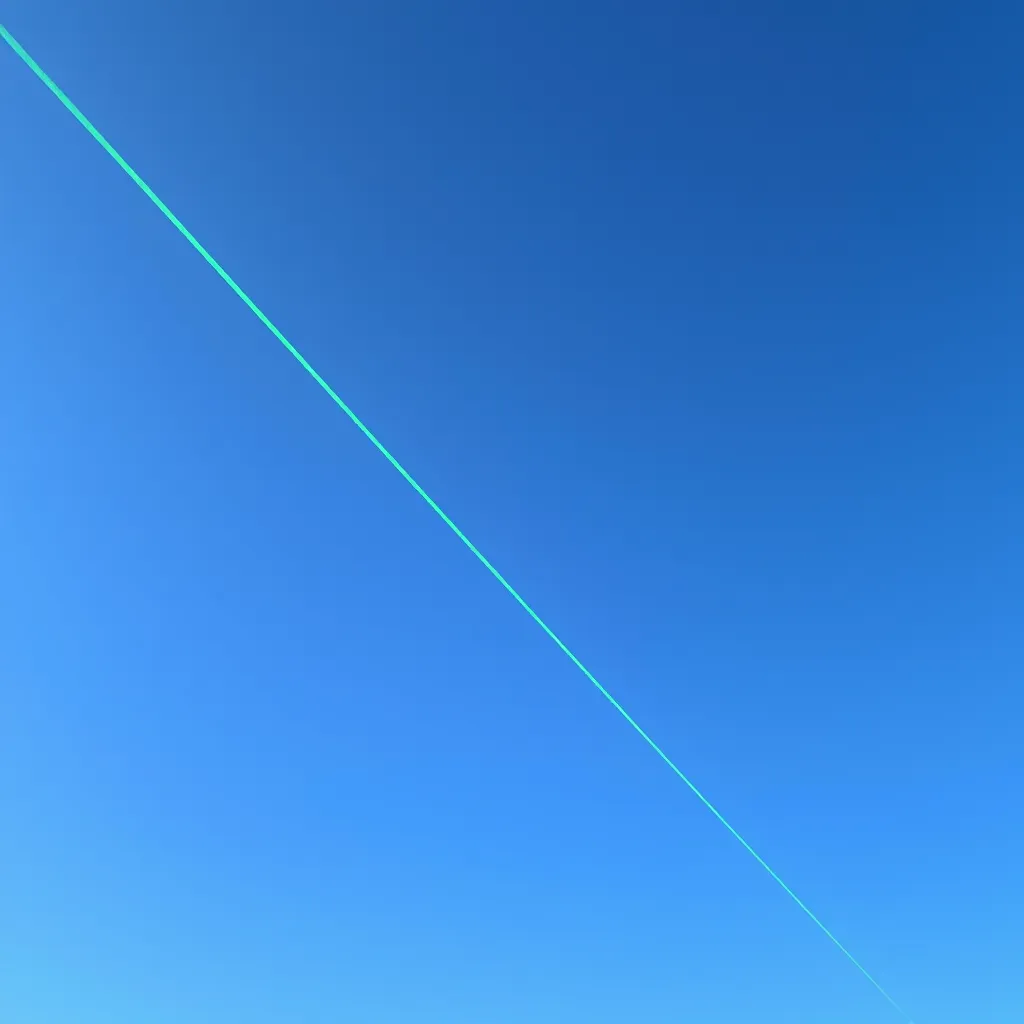 Unusual Green Dotted Line Spotted in Kokomo Sky : MysteryLores