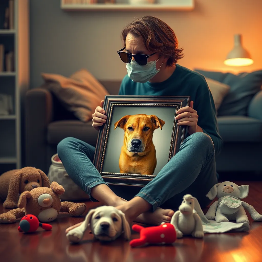 Heartfelt Farewell: A Grieving Dog Owner's Regret : MysteryLores