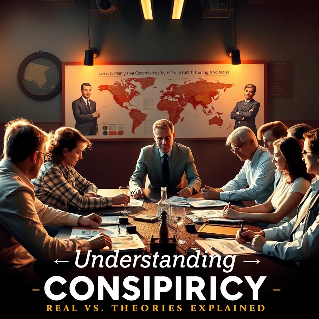 Understanding Conspiracy: Real vs. Theories Explained : MysteryLores