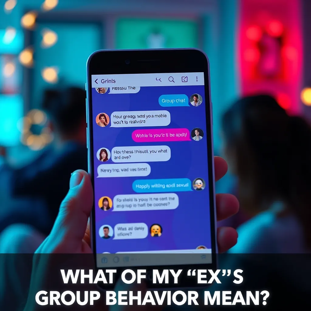 What Does My Ex's Group Chat Behavior Mean? : MysteryLores